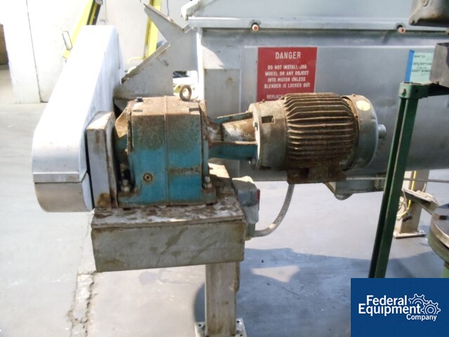 24 CU FT BEARDSLEY AND PIPER RIBBON BLENDER, S/S, 10 HP | Federal ...
