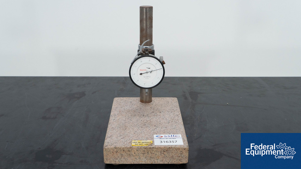 Starret Continuous Dial Indicator, Model 656-6II | Federal Equipment ...