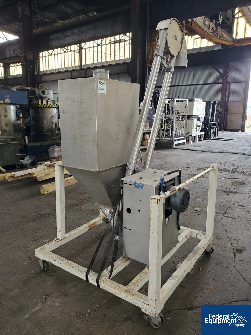 SpiroFlow-Orthos Bag Dump Station, S/S | Federal Equipment Company