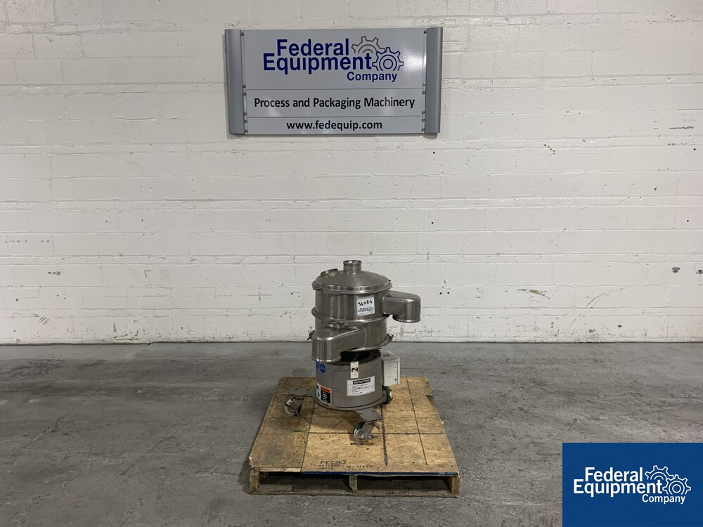 18" Sweco Screen, S/S, Single Deck | Federal Equipment Company