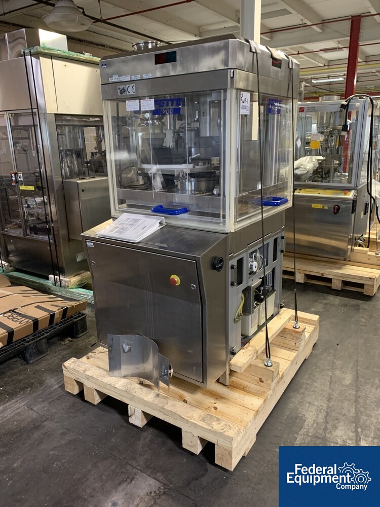 Fette Tablet Press, Model 1200, 20 / 24 Station | Federal Equipment Company