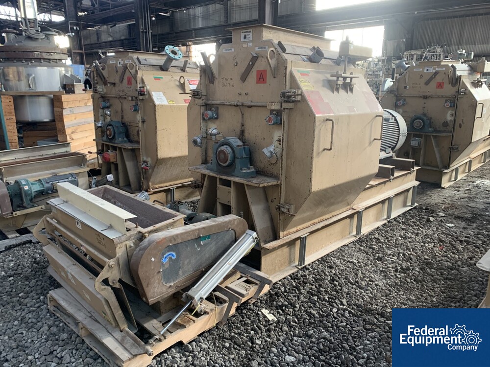 Bliss Hammer Mill, Model ED-4440-TF, C/S, 300 HP | Federal Equipment ...