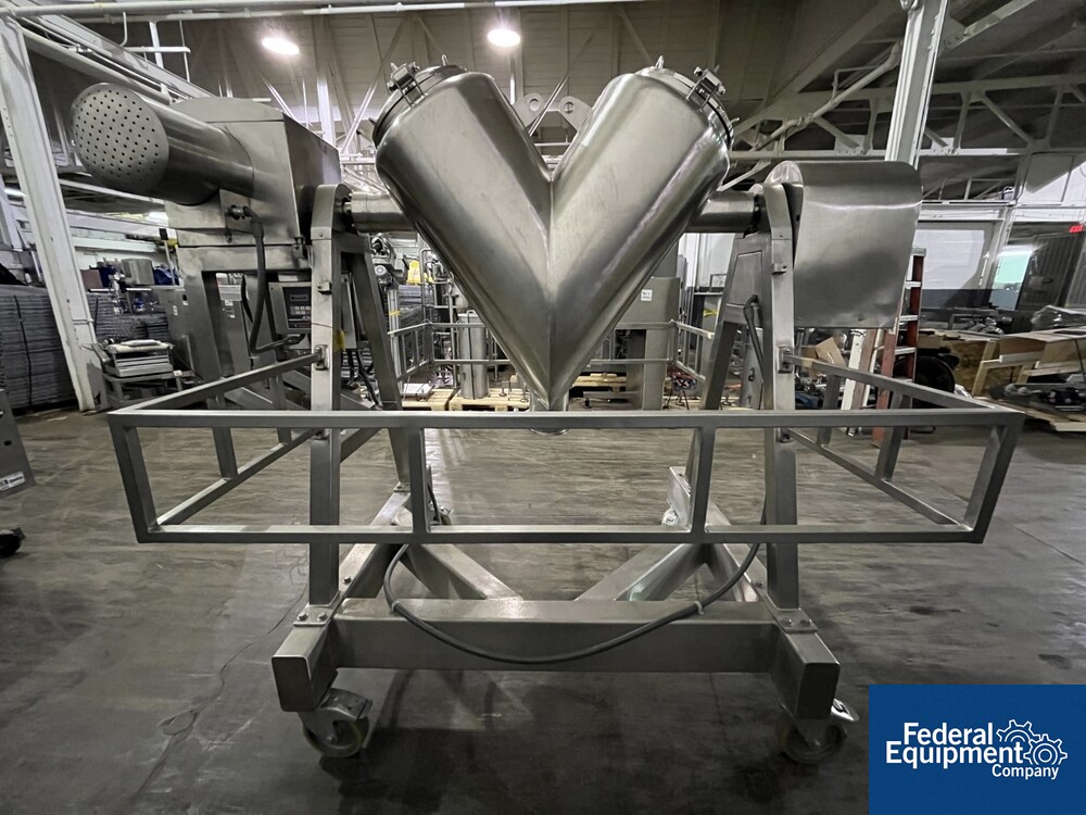 5 Cu Ft Ross Twin Shell Blender, S/S | Federal Equipment Company