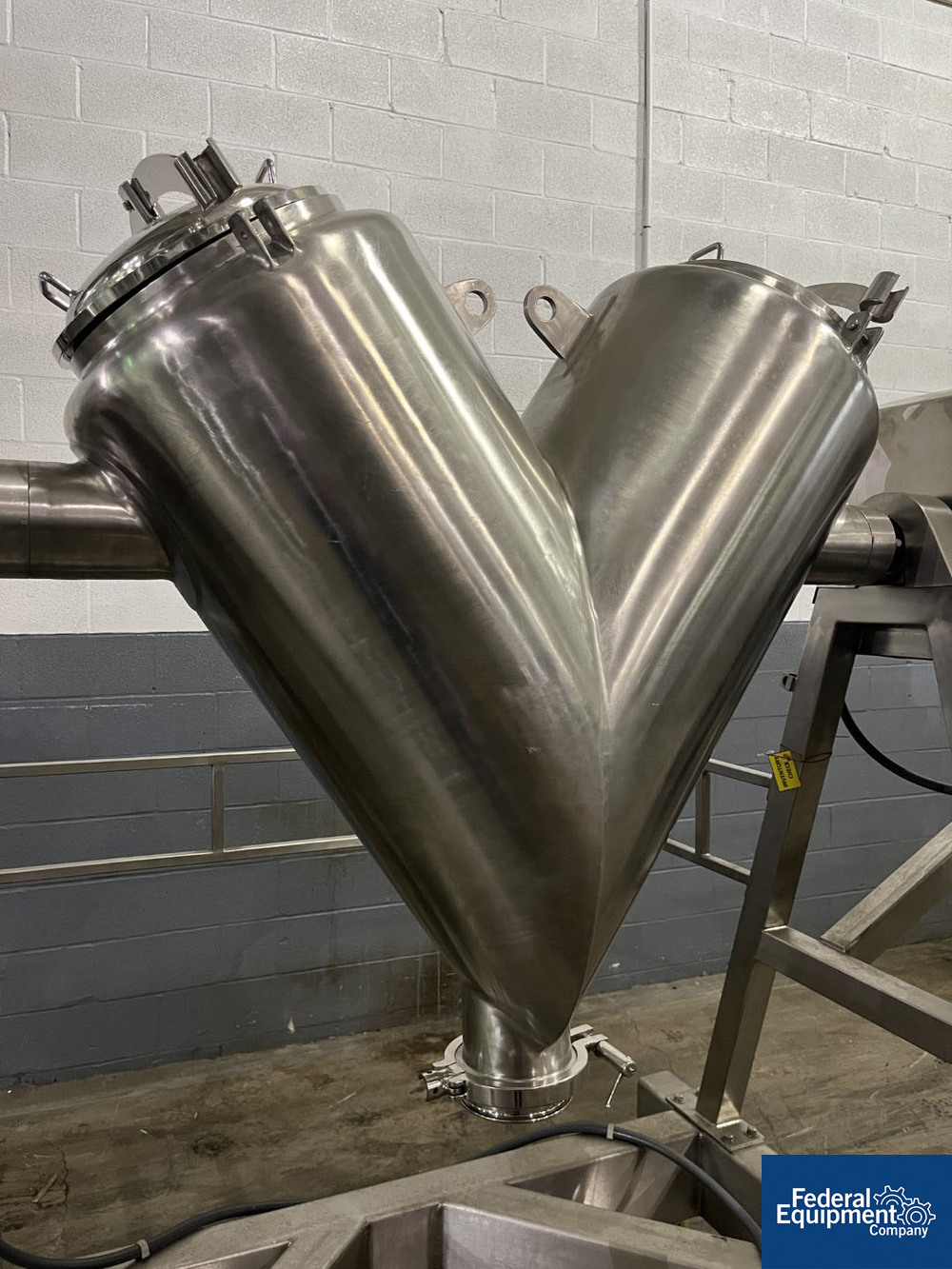 5 Cu Ft Ross Twin Shell Blender, S/S | Federal Equipment Company