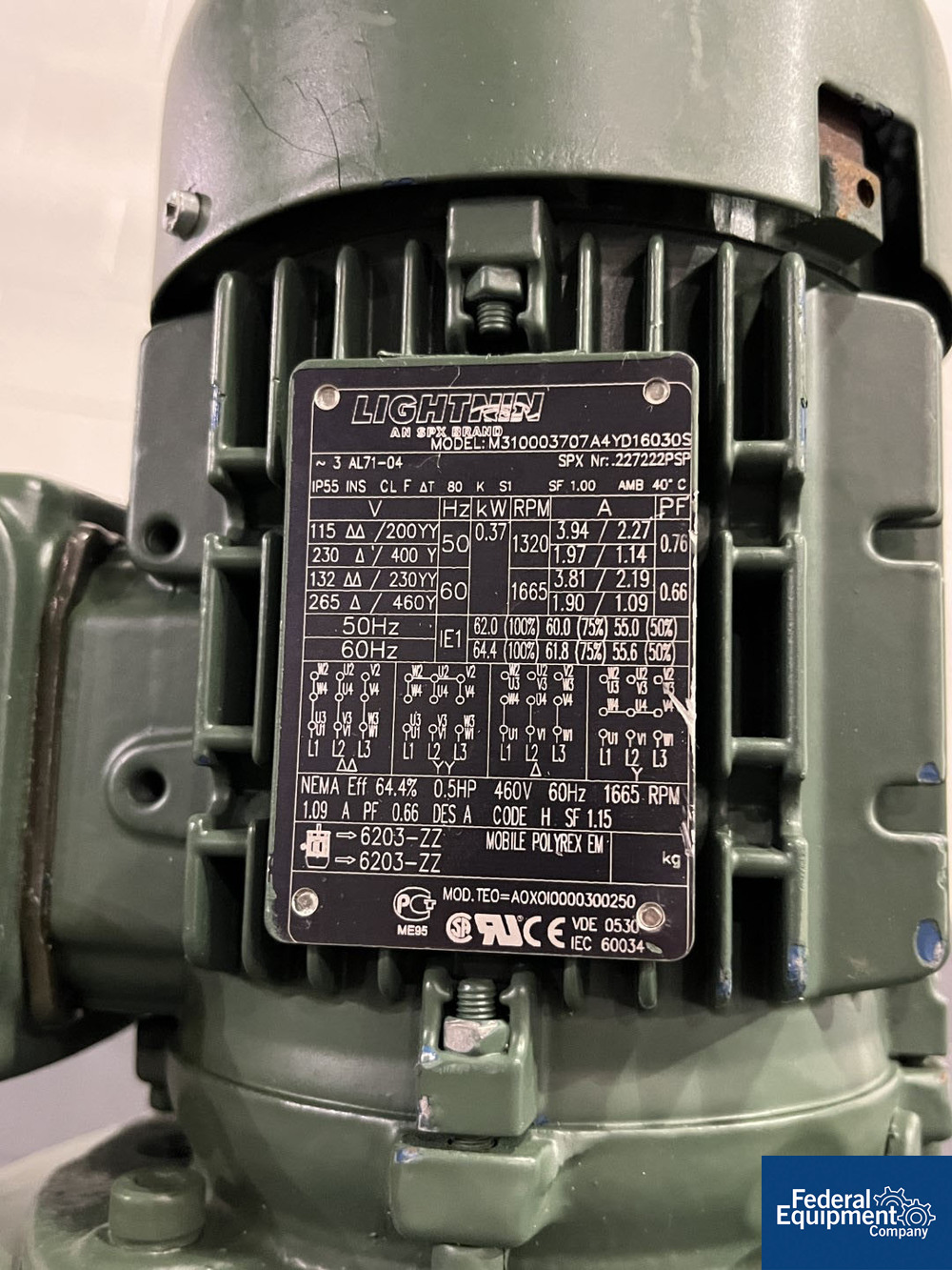 5 Gal Ross Mixing Kettle, 316 S/S, Model VSL-5 | Federal Equipment Company