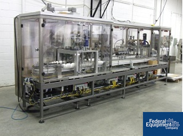 HIBAR GEL BOTTOM FILLING LINE, MODEL P0493 | Federal Equipment Company