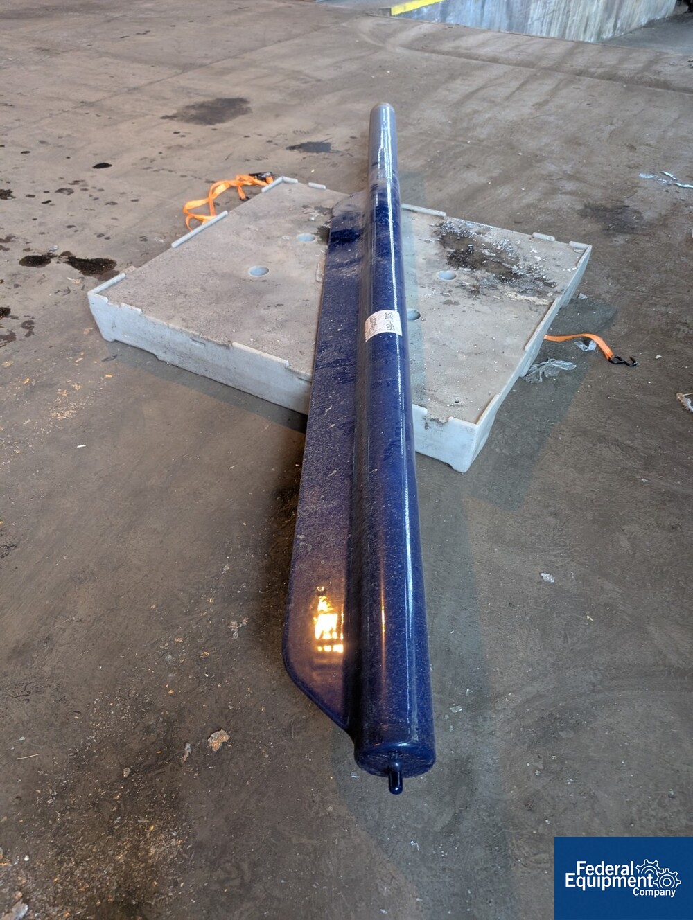 2,000 Gal Pfaudler Glass Lined Reactor Fin Baffle | Federal Equipment ...