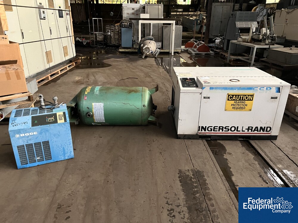 25 HP Ingersol Rand Air Compressor, Model SSR EP25U | Federal Equipment ...