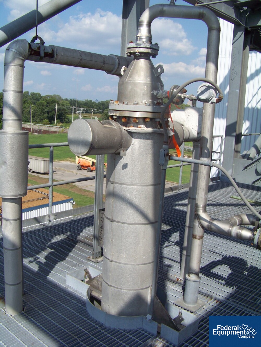 234 Sq Ft Atlas Heat Exchanger, 316L S/S, 33/90# | Federal Equipment ...