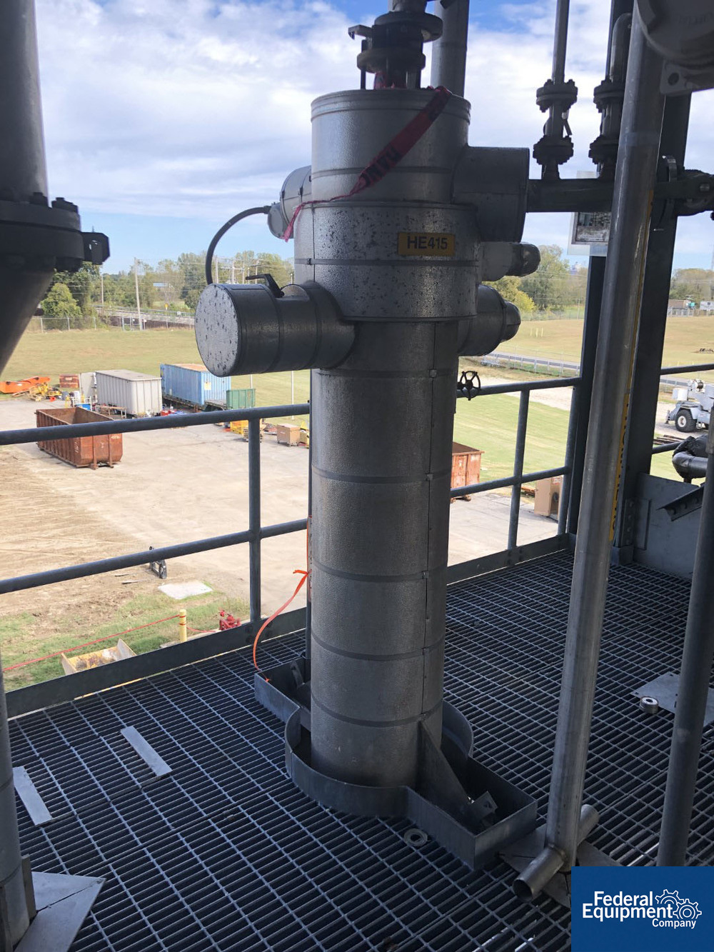 234 Sq Ft Atlas Heat Exchanger, 316L S/S, 33/90# | Federal Equipment ...