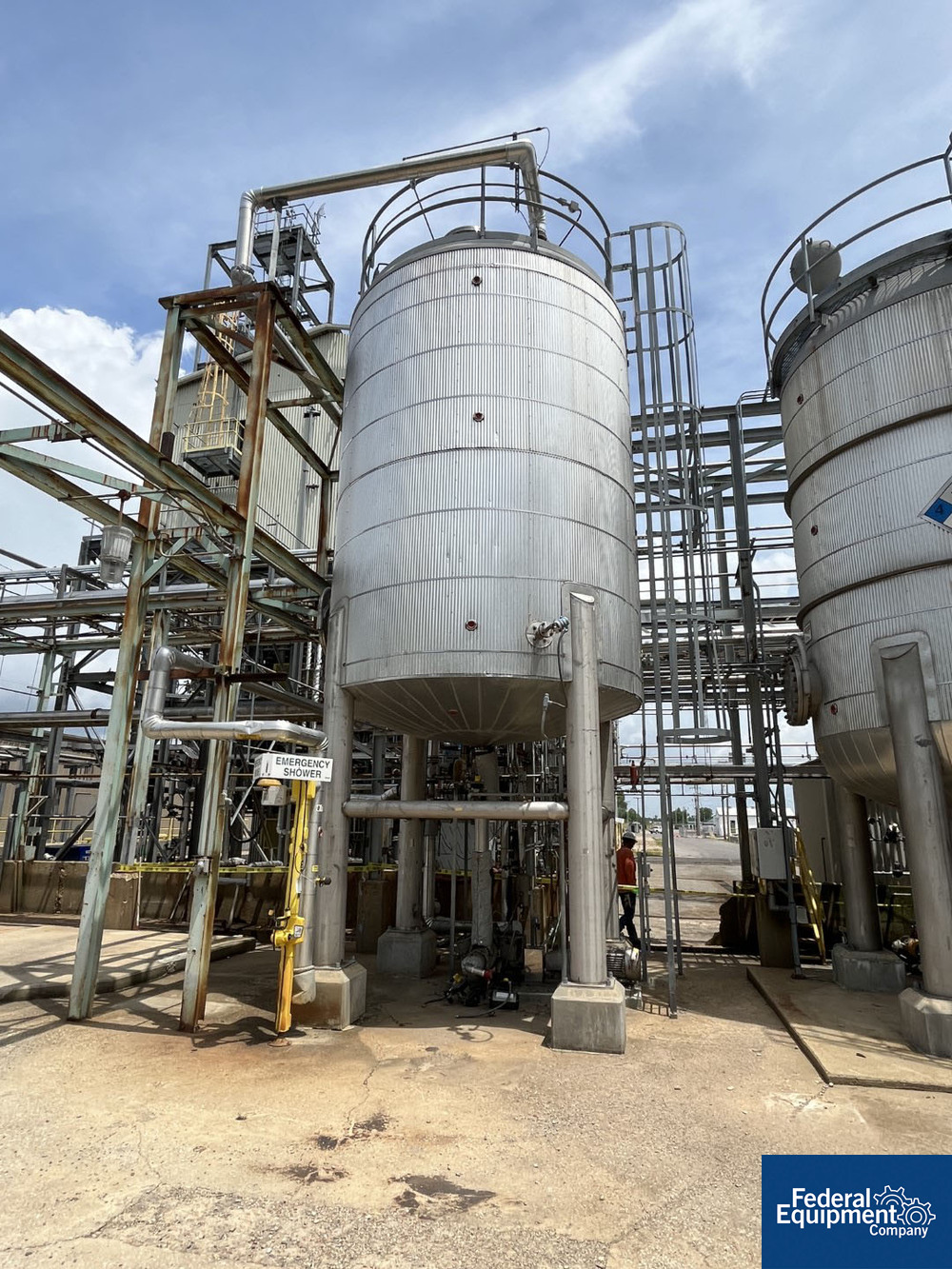 14,000 Gal CMC Letco Mix Tank, 316 S/S, 2# | Federal Equipment Company