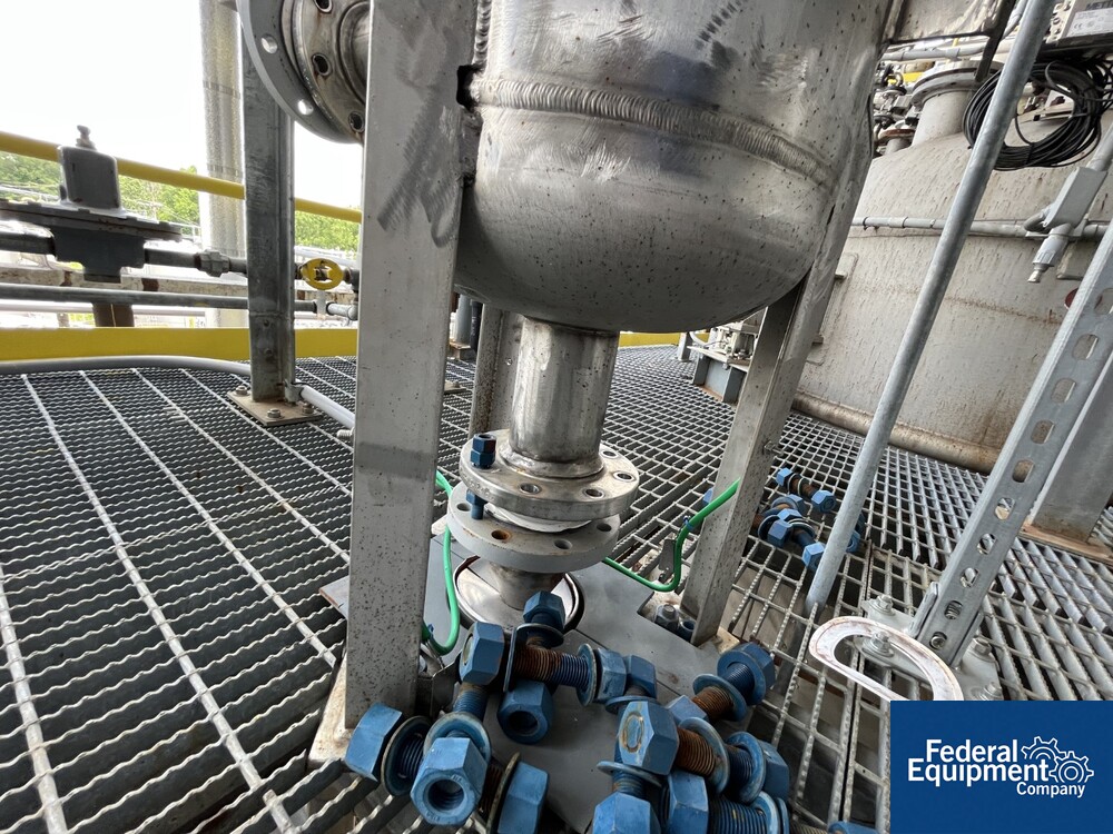 40 Gal Ward Tank Receiver Tank, 316 S/S, 180# | Federal Equipment Company