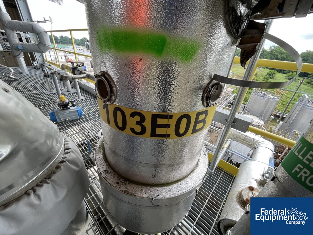 90 Sq Ft Ward Tank Heat Exchanger, 316 S/S, 188/243# | Federal ...