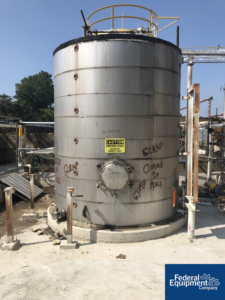 5,000 Gal Storage Tank, S/S | Federal Equipment Company