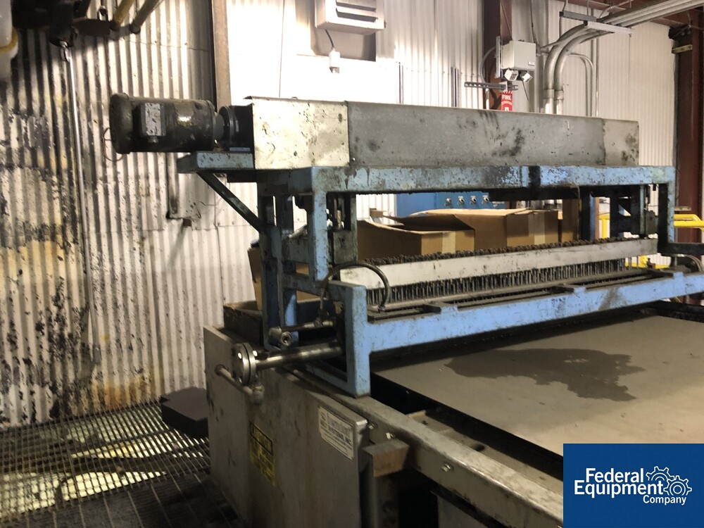 59" x 24' Berndorf Belt Flaker Pastillator | Federal Equipment Company