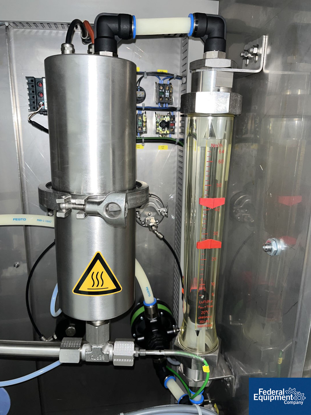 Glatt Fluid Bed Dryer, Model Mini Glatt 3 | Federal Equipment Company