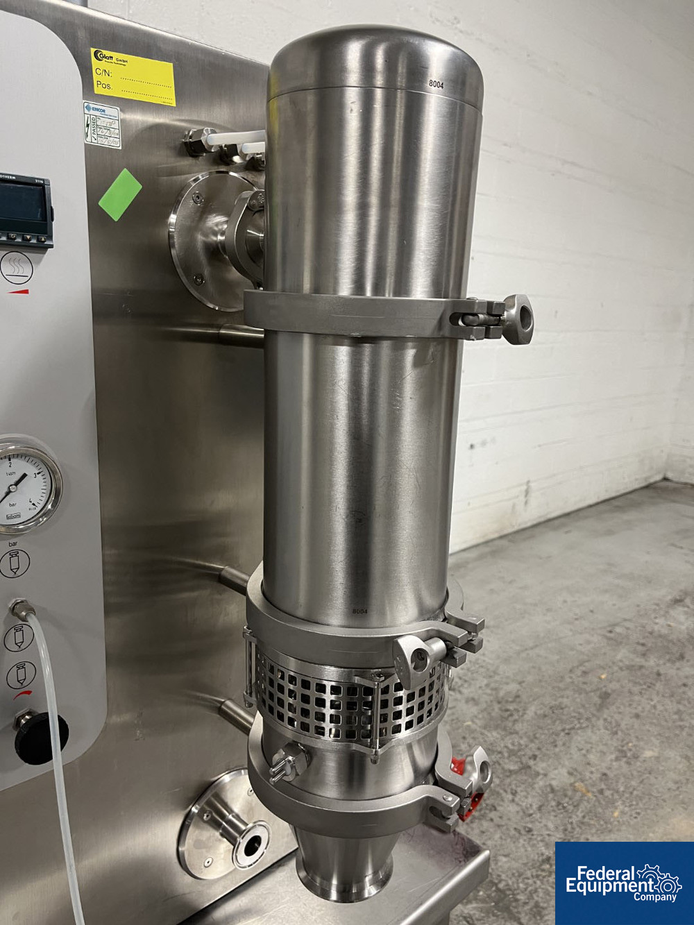 Glatt Fluid Bed Dryer, Model Mini Glatt 3 | Federal Equipment Company