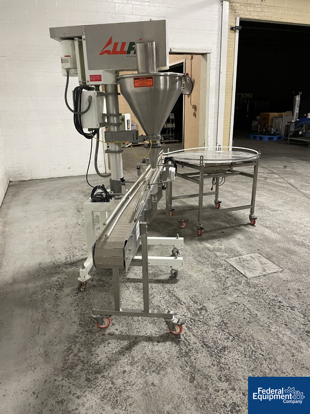All-Fill Auger Filler, Model B-350E | Federal Equipment Company