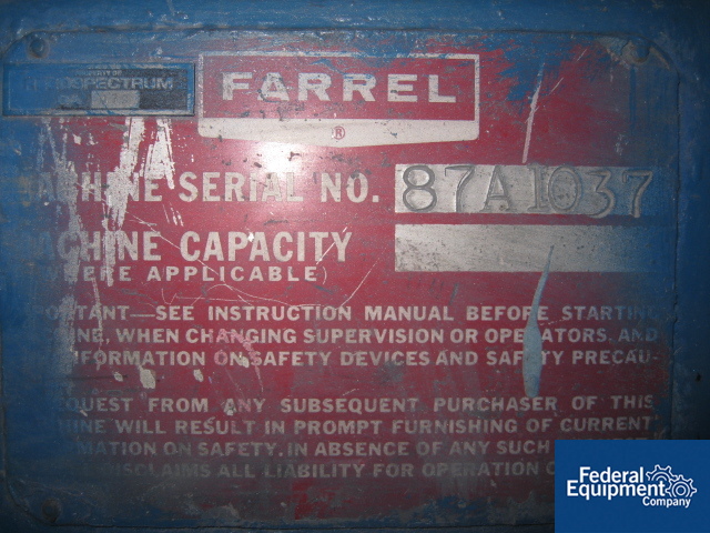 CP45 FARREL CONTINUOUS MIXER/EXTRUDER | Federal Equipment Company