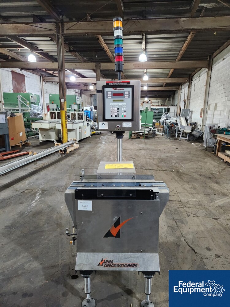 All-Fill Alpha CheckWeighers Model CW-10 Check Weigher | Federal ...