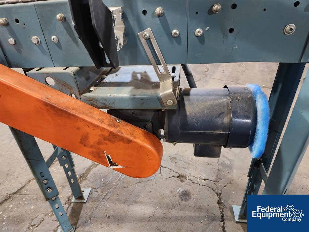 4" Nedco Conveyor Technology 90 Degree Carton Transfer Conveyor ...