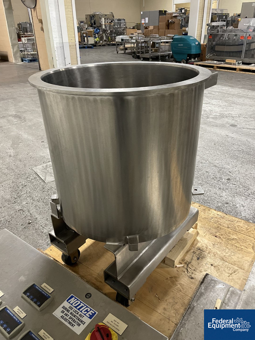 40 Gal Ross Triple Motion Vacuum Mixer, Model VMC-40 | Federal ...