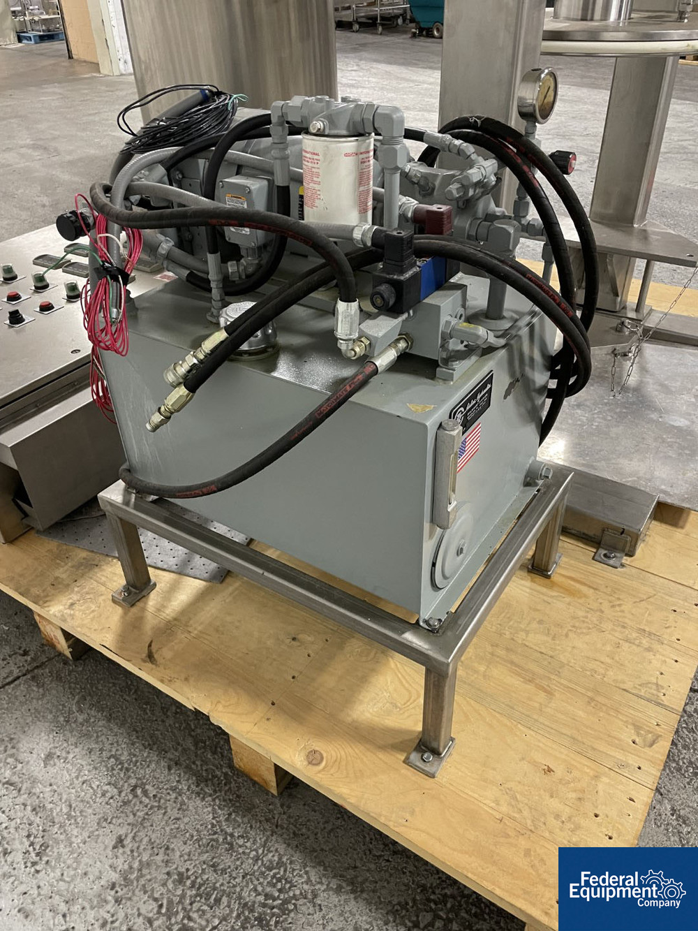 40 Gal Ross Triple Motion Vacuum Mixer, Model VMC-40 | Federal ...