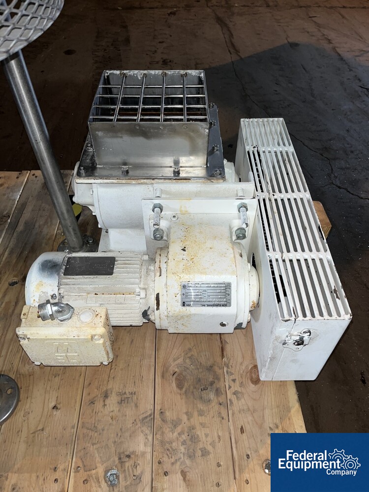 Boedecker Rotary Airlock, Model RU-02, 9" x 9" | Federal Equipment Company