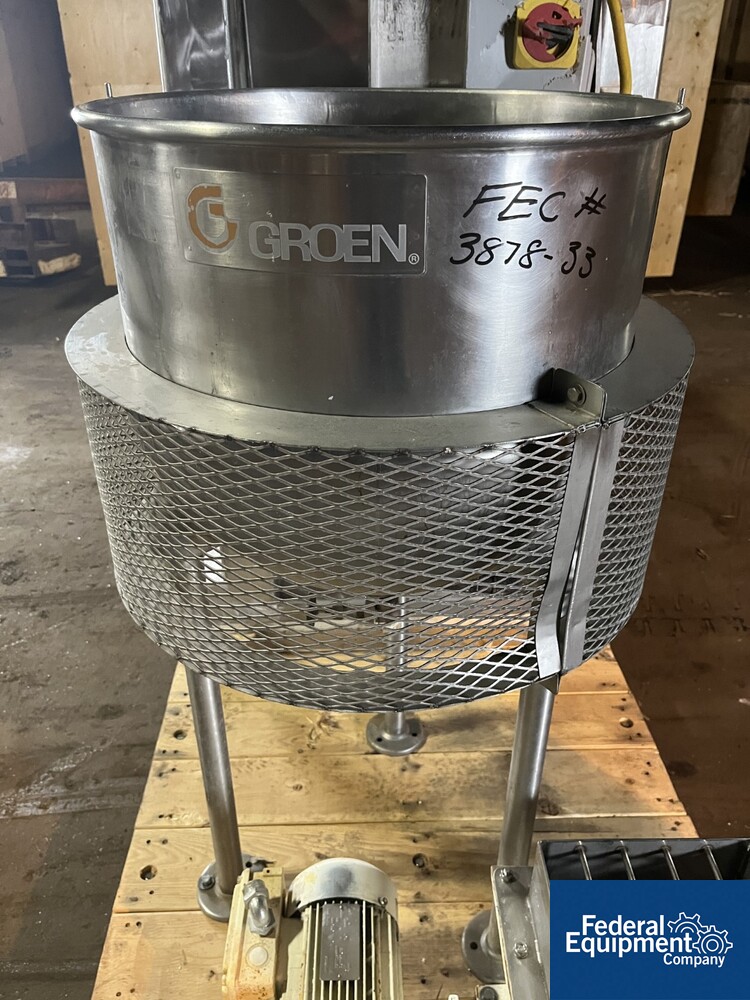 20 Gal Groen Kettle, Model N-20, 316 S/S, 125# | Federal Equipment Company