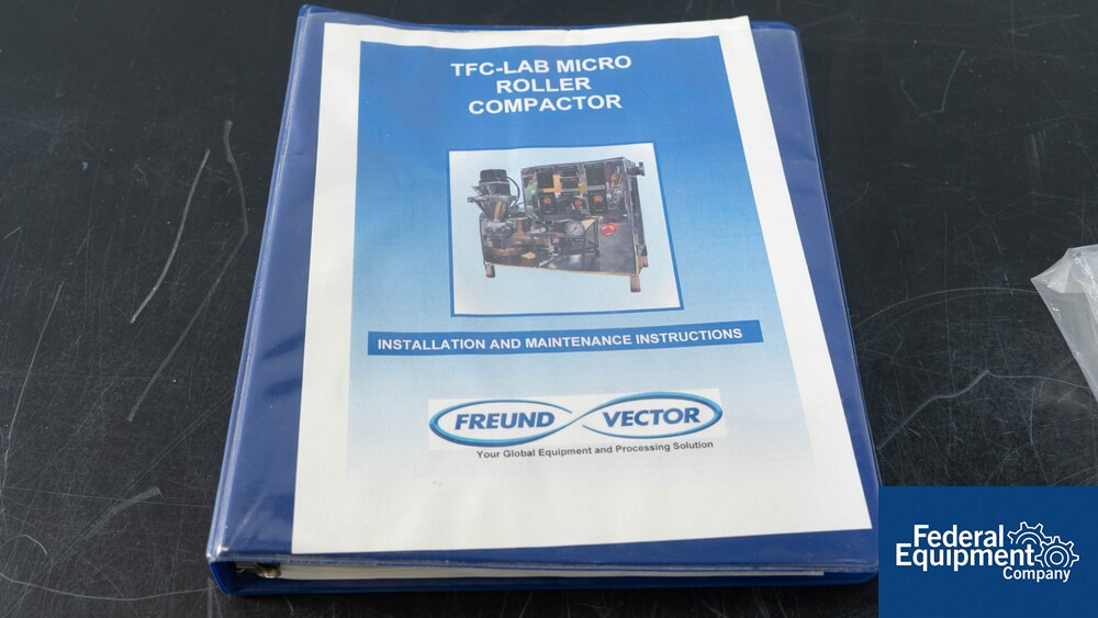 Freund-Vector TFC-Lab Micro Roller Compactor | Federal Equipment Company