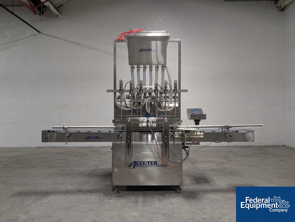 AccuTek Inline Piston Filler, Type AVF6 | Federal Equipment Company