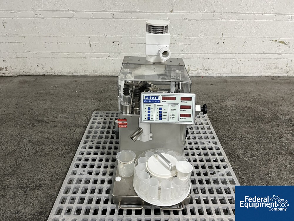 Fette Checkmaster 4.1 Tablet Tester | Federal Equipment Company