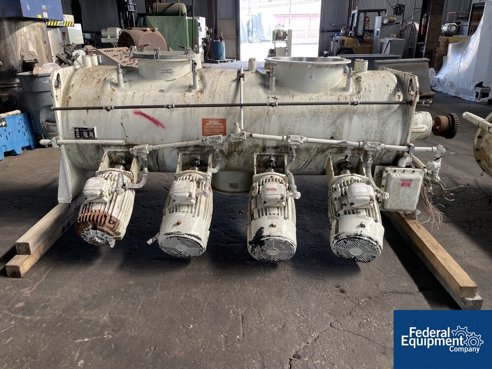 42 Cu Ft Littleford Mixer, Model FKM 1200D, S/S | Federal Equipment Company