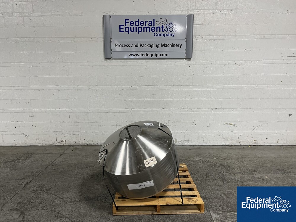 36" Thomas coating pan with plenum | Federal Equipment Company