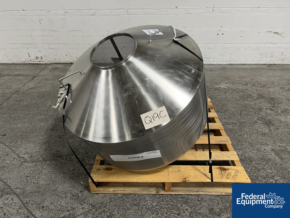 36" Thomas Coating Pan with Plenum | Federal Equipment Company