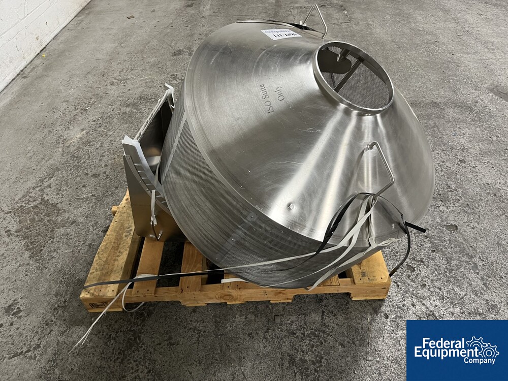 36" Thomas coating pan with plenum | Federal Equipment Company