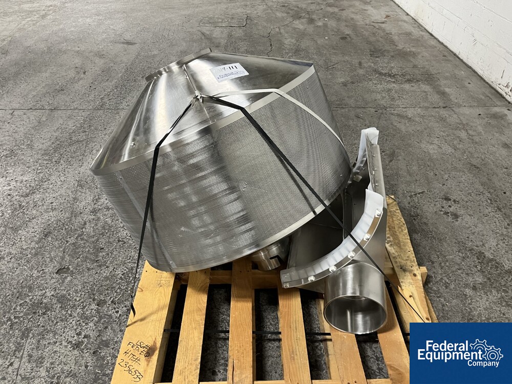 36" Thomas coating pan with plenum | Federal Equipment Company