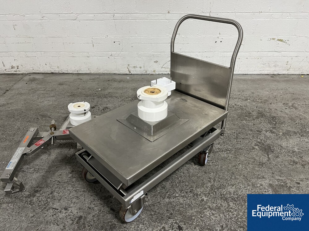 Fette Tablet Press Turret Cart | Federal Equipment Company