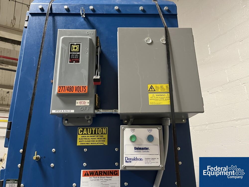 243 Sq Ft Torit Unimaster Dust Collector, Model UMA 250 | Federal ...