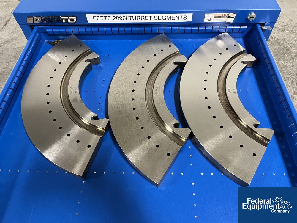 Fette 2090i Turret Segments | Federal Equipment Company