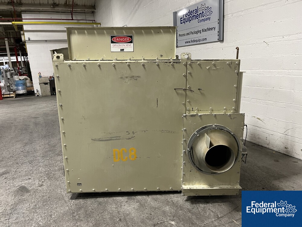 1,648 Sq Ft AAF Dust Collector, C/S, Model 2RC8, 10 HP | Federal ...