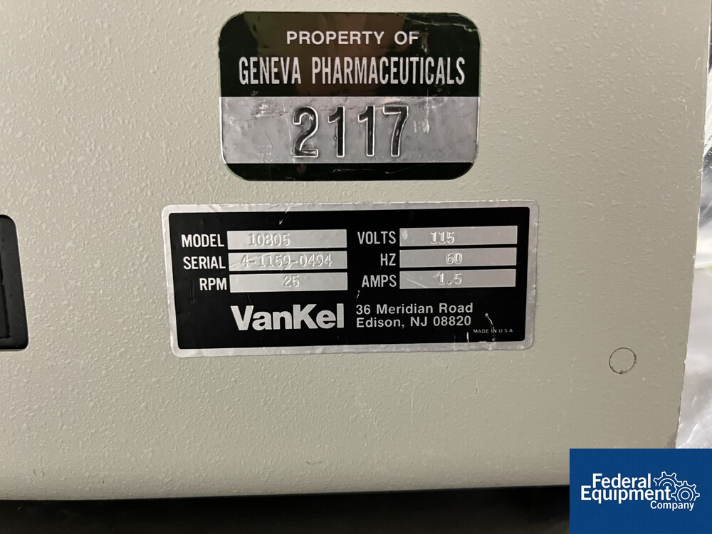 VanKel Friability, Model 10805 | Federal Equipment Company