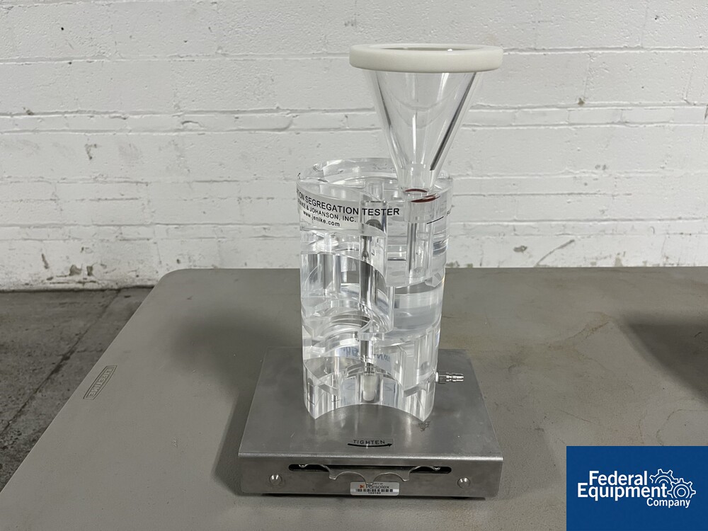 Jenike and Johanson Fluidization Segregation Tester (FST), FST-1 ...