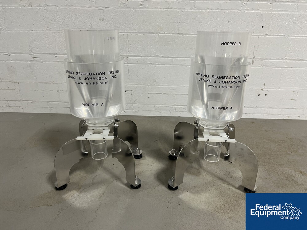 Jenike and Johanson Sifting Segregation Tester (SST) | Federal ...