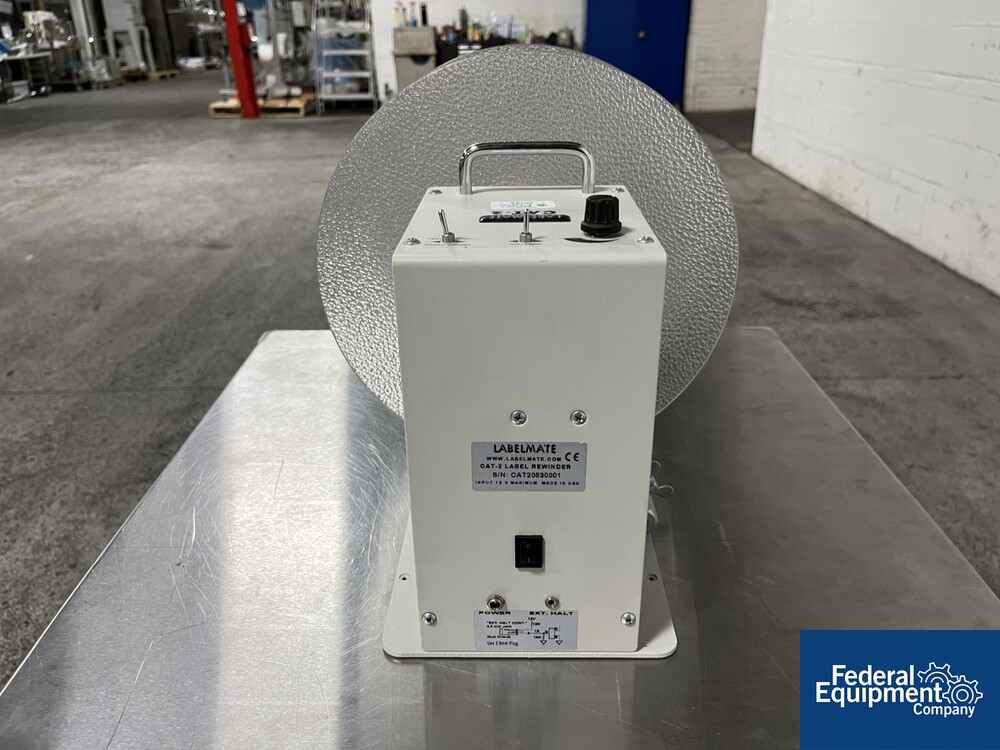 Labelmate Label Rewinder, Model CAT-2 | Federal Equipment Company