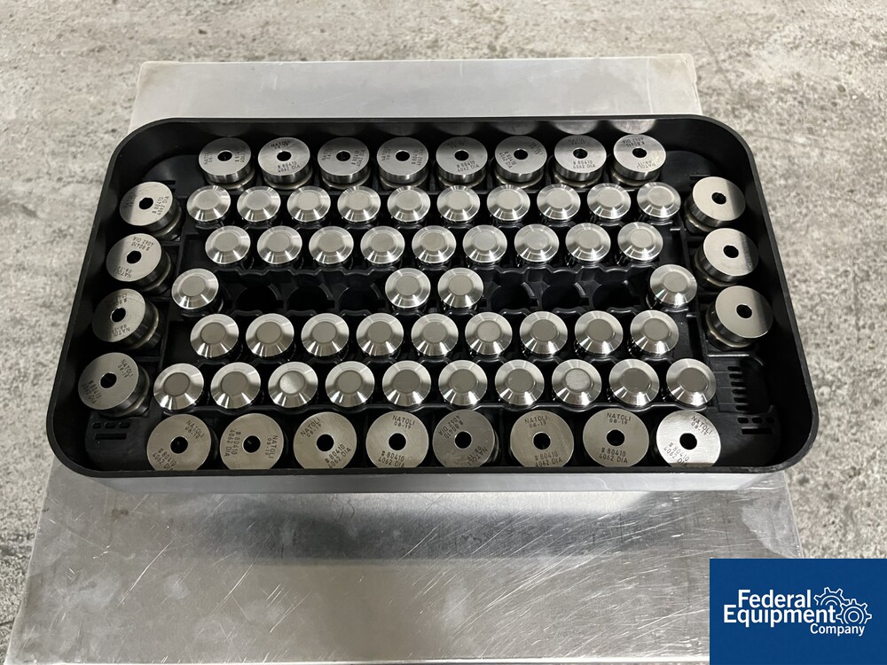 Natoli Tablet Press Punch Set, (42) punches with dies | Federal ...