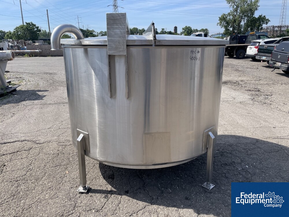 500 Gal Stainless Steel Tank | Federal Equipment Company