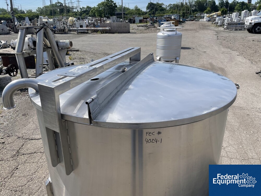 500 Gal Stainless Steel Tank | Federal Equipment Company