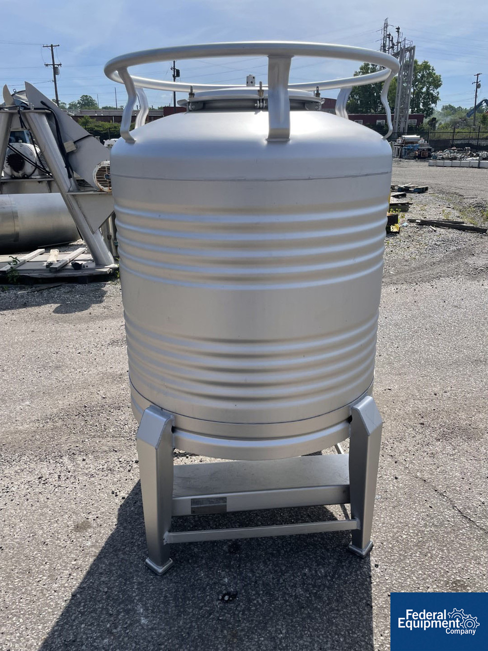 800 Liter Ucon Tank, 1.4301 S/S, 1 Bar | Federal Equipment Company