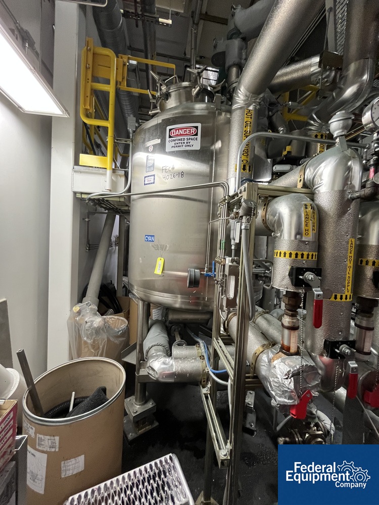 400 Gal SFI Mix Kettle, 316 S/S, 15/100# | Federal Equipment Company